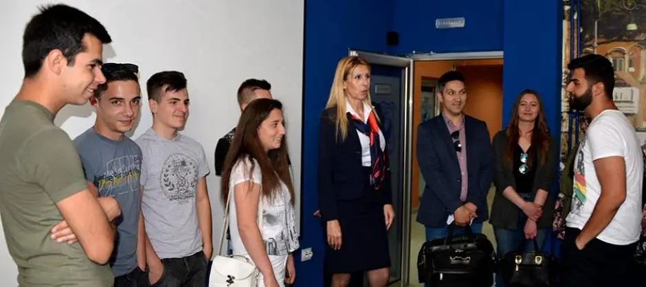 GRADUATES FROM THE HIGH SCHOOL “LAZAR TANEV” FROM SKOPJE VISIT UTMS